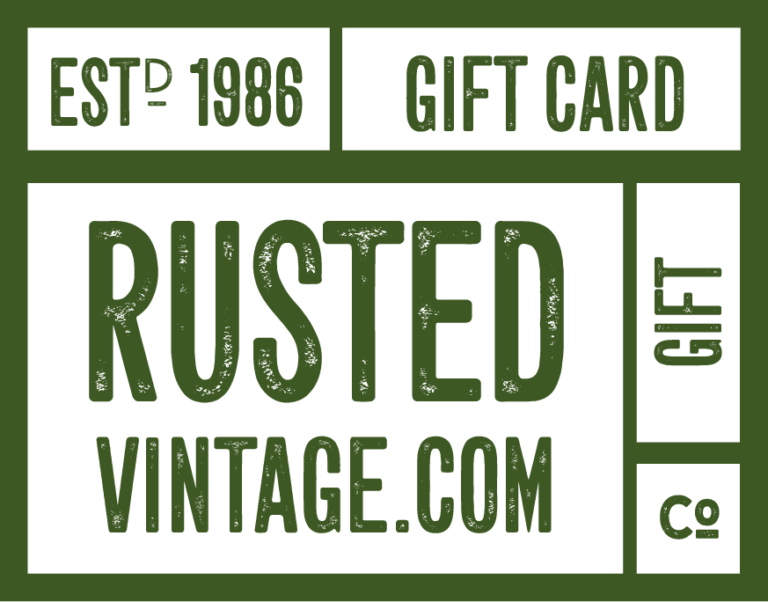 Gift Card Rusted Vintage - Rusted Vintage